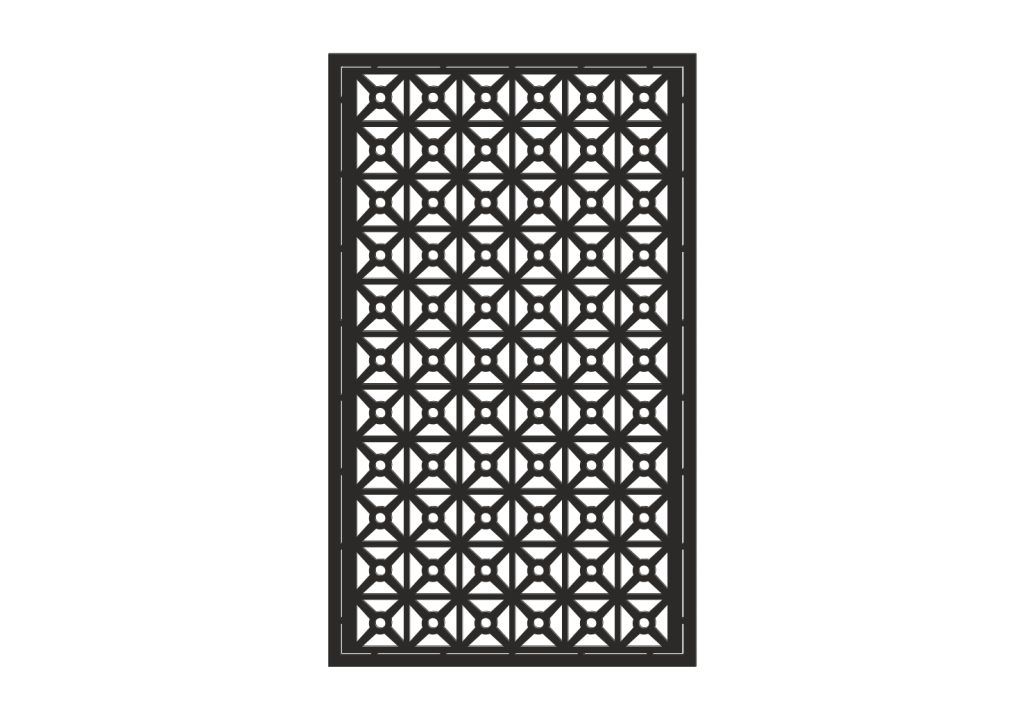 Paraven extérieur neu 1 1,2m x 2m - DecorationsEnMetal.fr